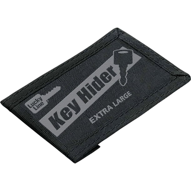 Lucky Line Black Nylon Pouch Key Hider 91301 - Walmart Business Supplies