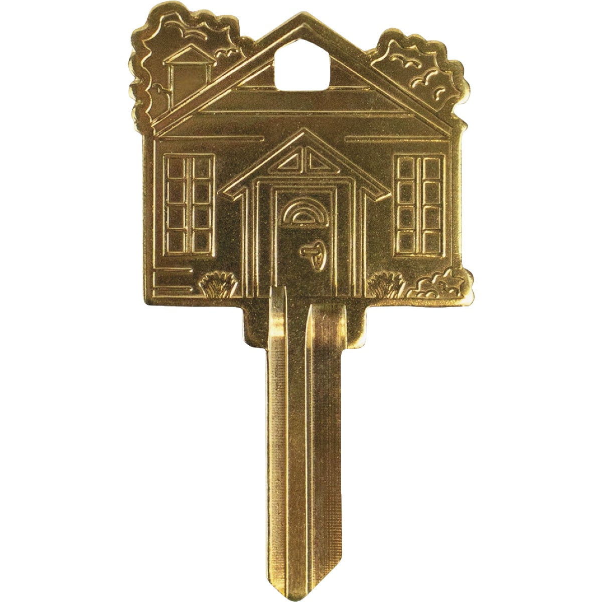 Lucky Line B405 Key Shapes Brass House Schlage SC1 Key Blank - Walmart.com