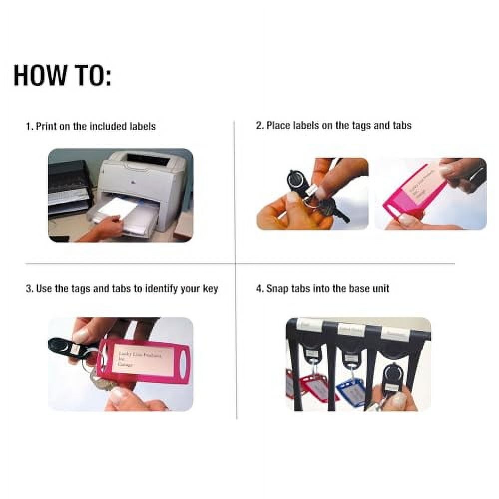 Lucky Line File-A-Key, Binder, 42 Units, 13-3/4″(W) x 11″(L) x 2.5″(H ...