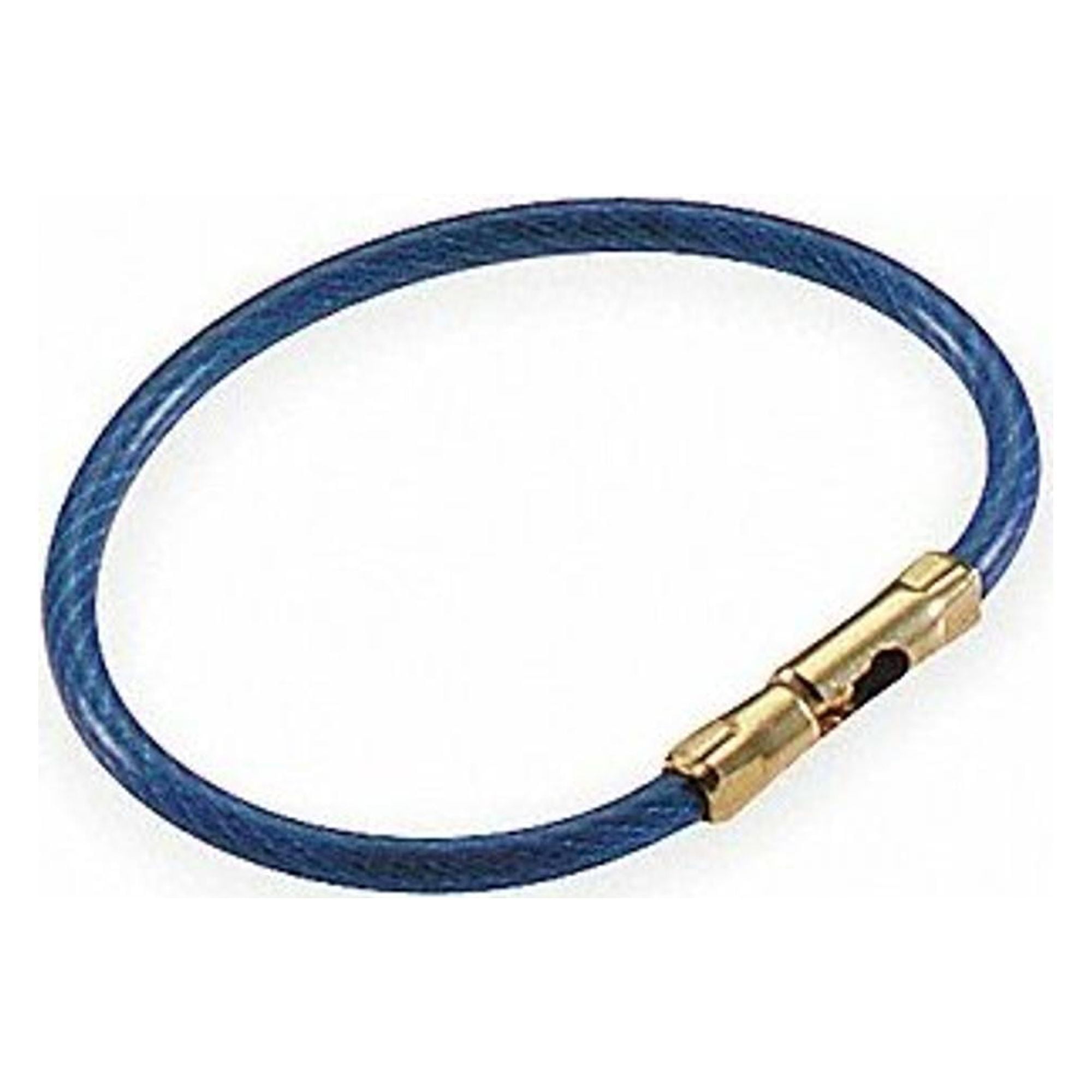 Twisty Key Ring, Blue, Metal, Nylon-Coated Socket Lock, Nylon Coated 5 ...