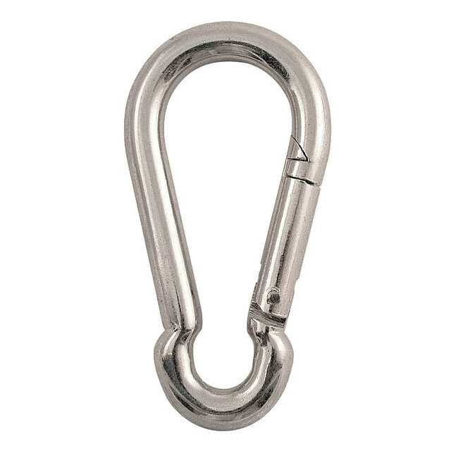 Lucky Line Interlocking Snap, SS, 1/2 in Eye Dia 4FCE7 - Walmart.com