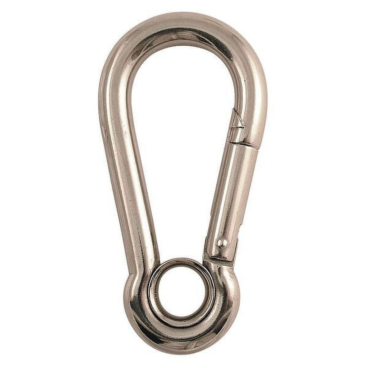 Lucky Line Interlocking Snap, SS, 1/2 in Eye Dia 4FCP3 - Walmart.com