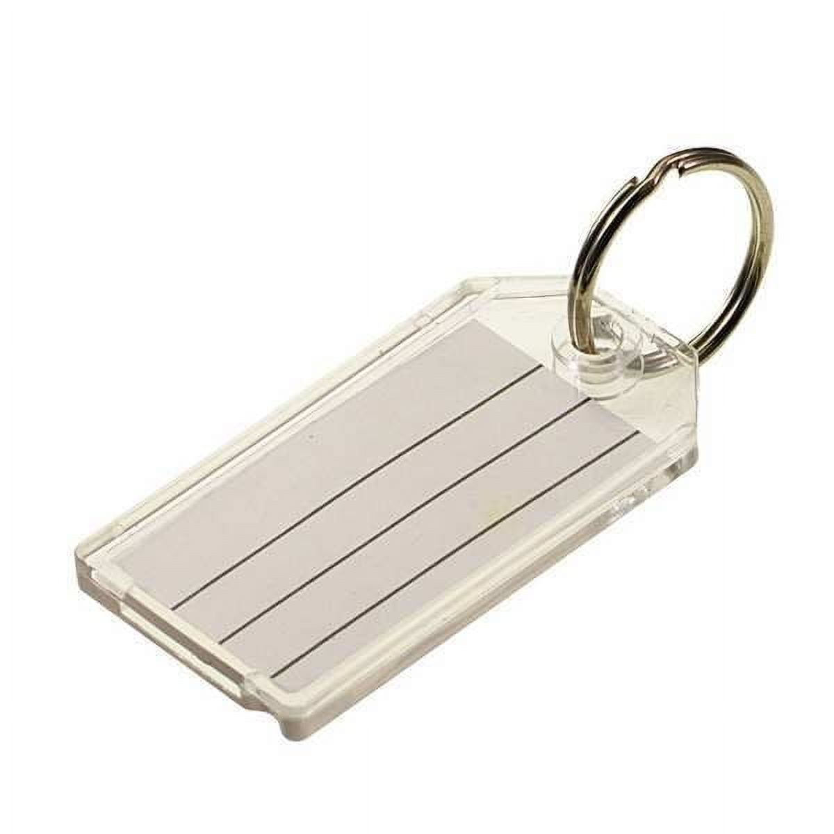 Lucky Line Key Tag,Rectangle,Clear,PK20 2041020 - Walmart.com