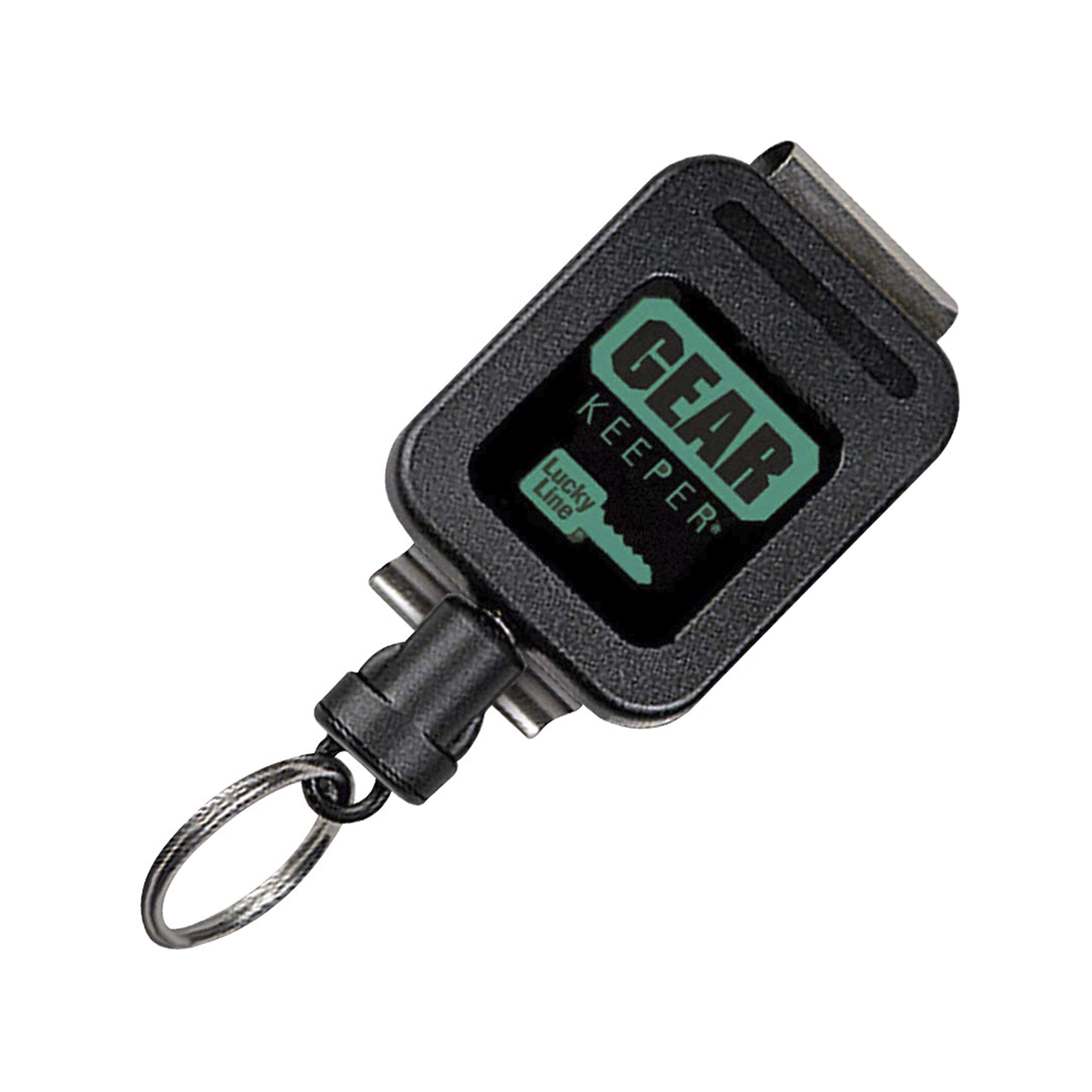 Lucky Line Medium Force Gear Keeper, Industrial Strength Key Retractor ...