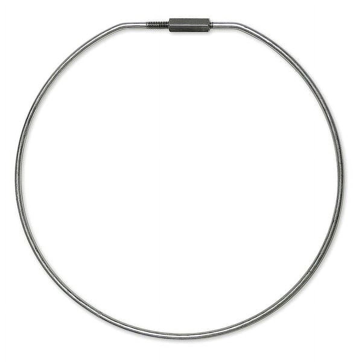 Lucky Line Products 79115 Key Ring, 11in diameter, Threaded Type, Steel ...