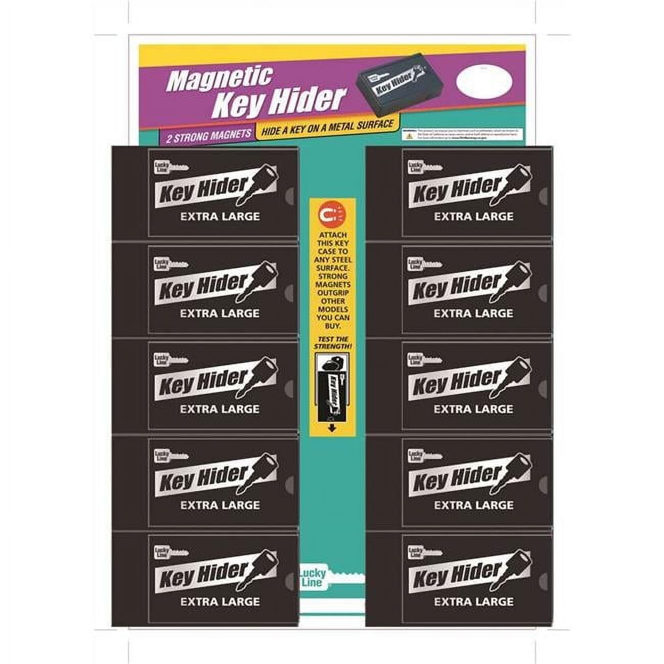 Lucky Line Products 91210 Magnetic Key Hider - Extra Large - Walmart.com