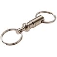 Lucky Line Quick Release Keychain, Nickel-Plated Brass, 1 Pack 70701 ...
