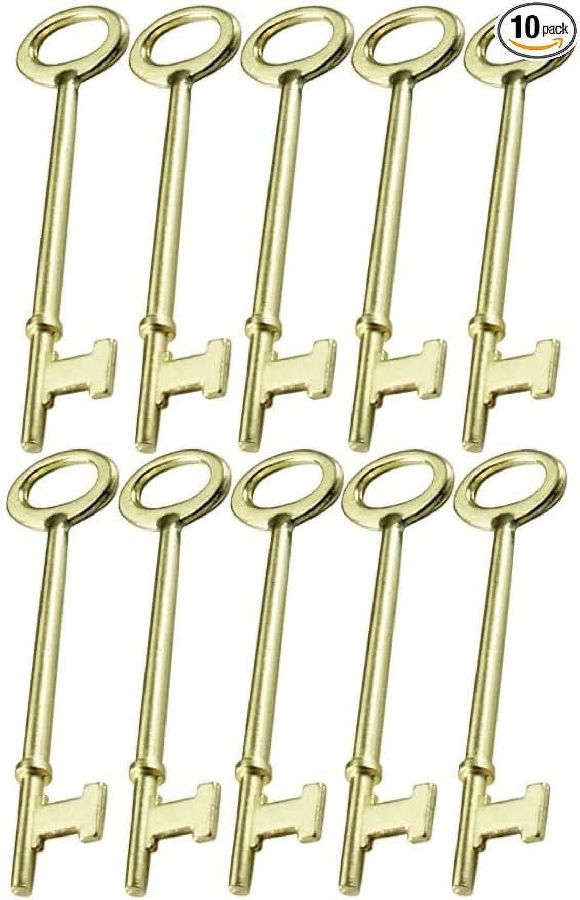 Lucky Line Skeleton Key Locks Lever Locks & Antique Doors, 10 Pack ...