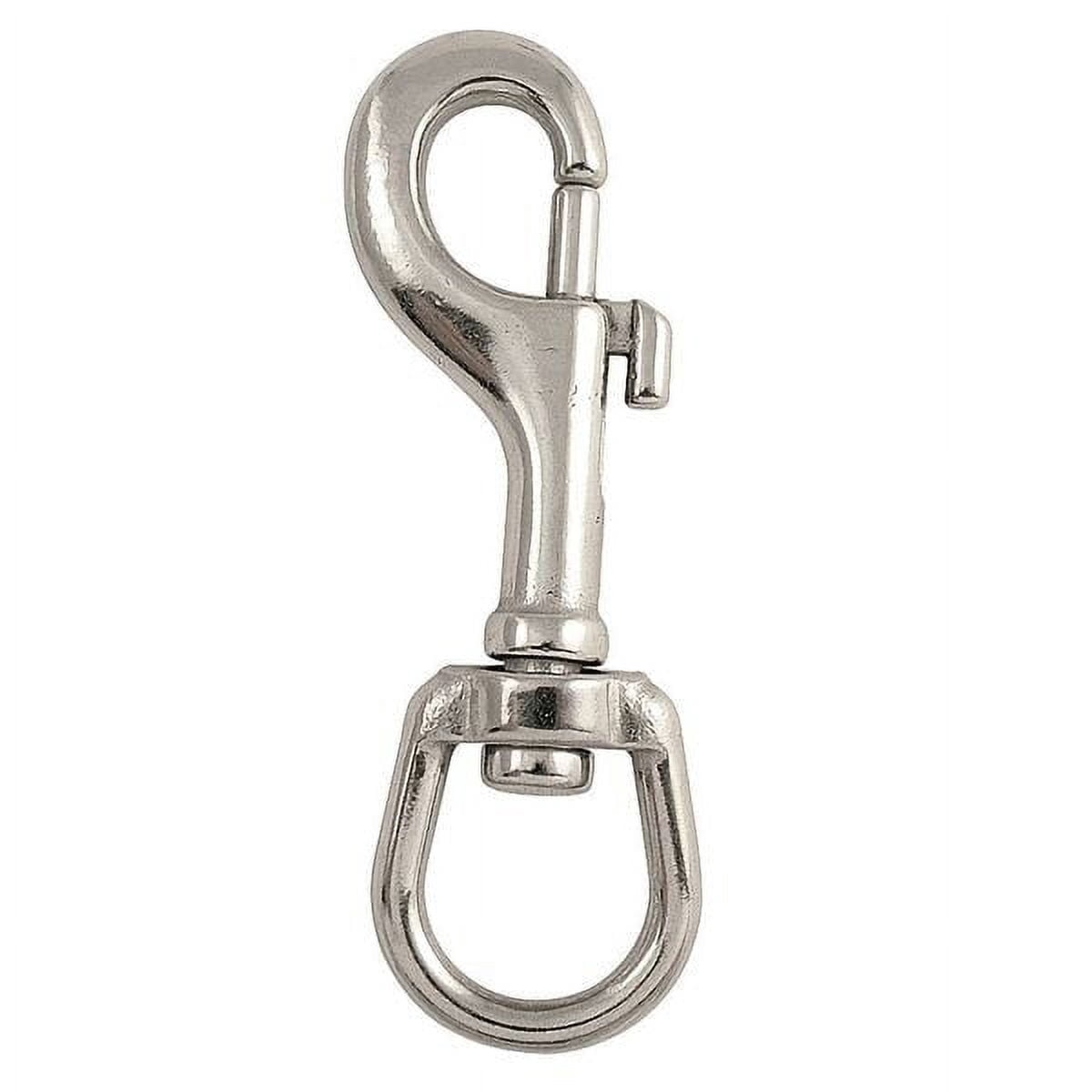 Lucky Line Slide Bolt Snap, SS, 7/16 in Eye Dia 4GGK4 - Walmart.com