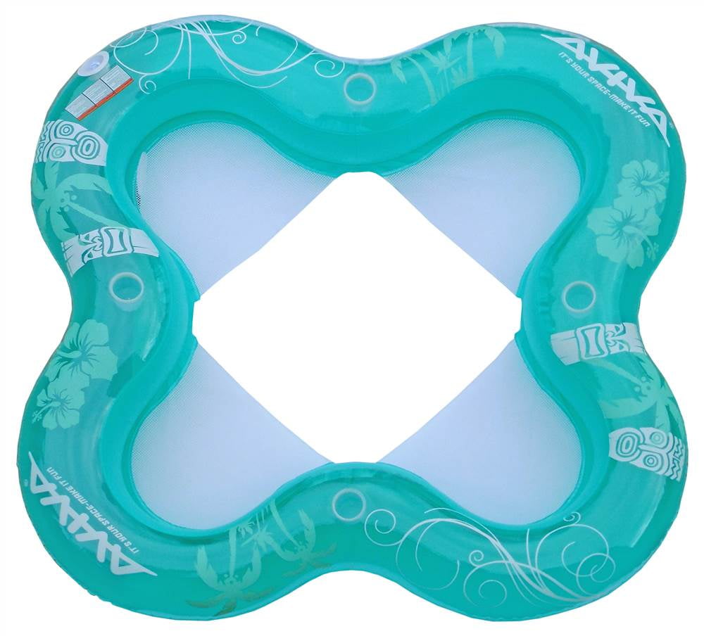 Aviva Lucky Lounge - 4 Person Social Float - Walmart.com