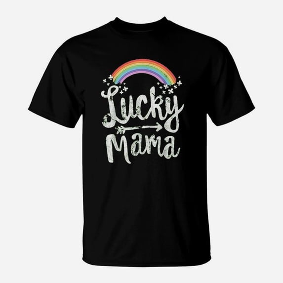 Lucky Mama St Patricks Day TShirt - Walmart.com