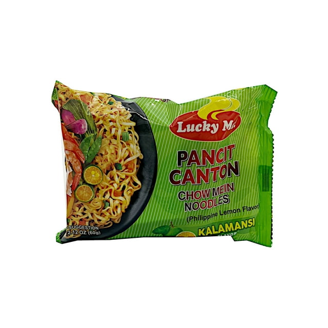 Lucky Me Pancit Canton Calamansi Flavor Pack of 20 - Walmart.com