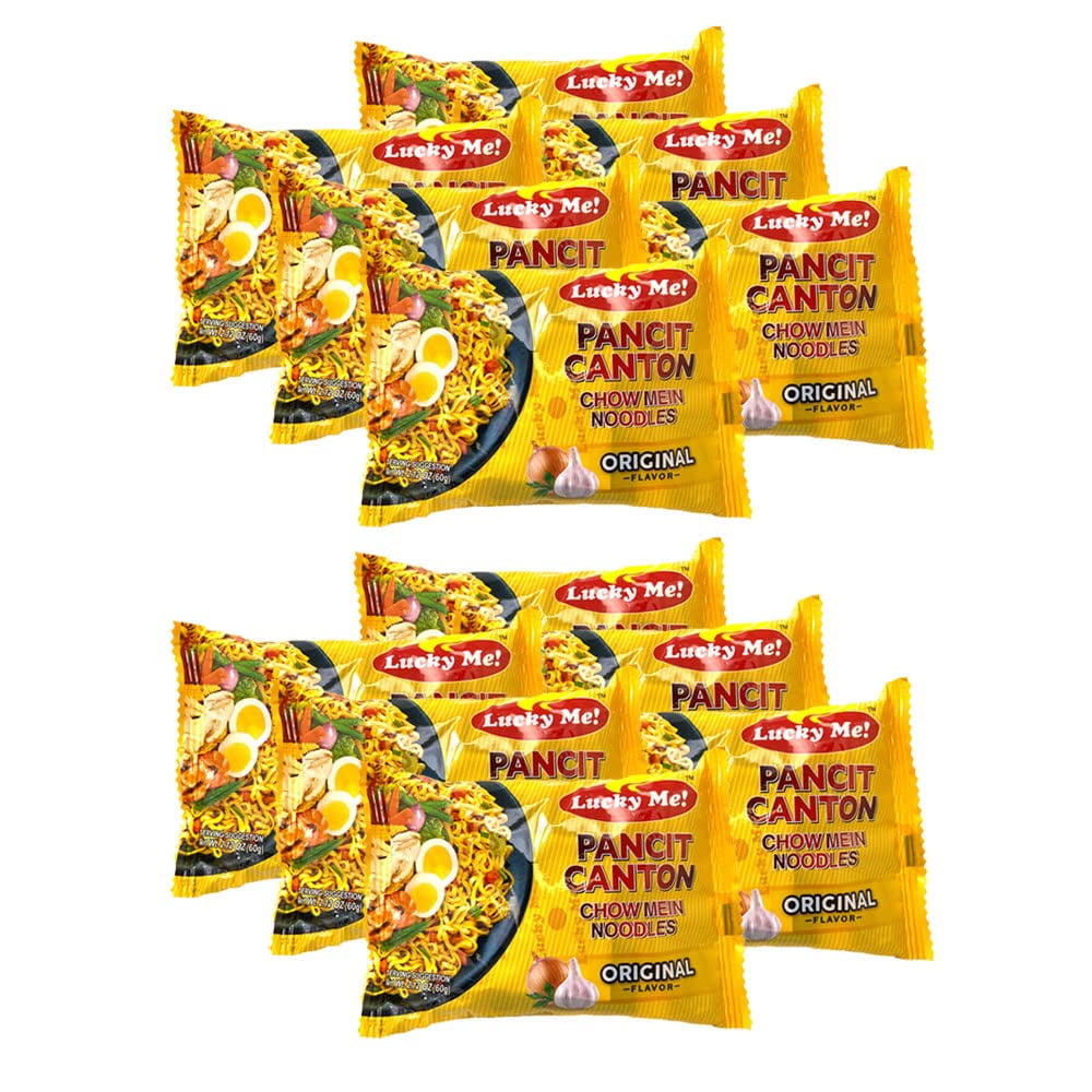 Lucky Me Original Pancit Canton Filipino Ramen Noodles 65g (Pack of 20 ...