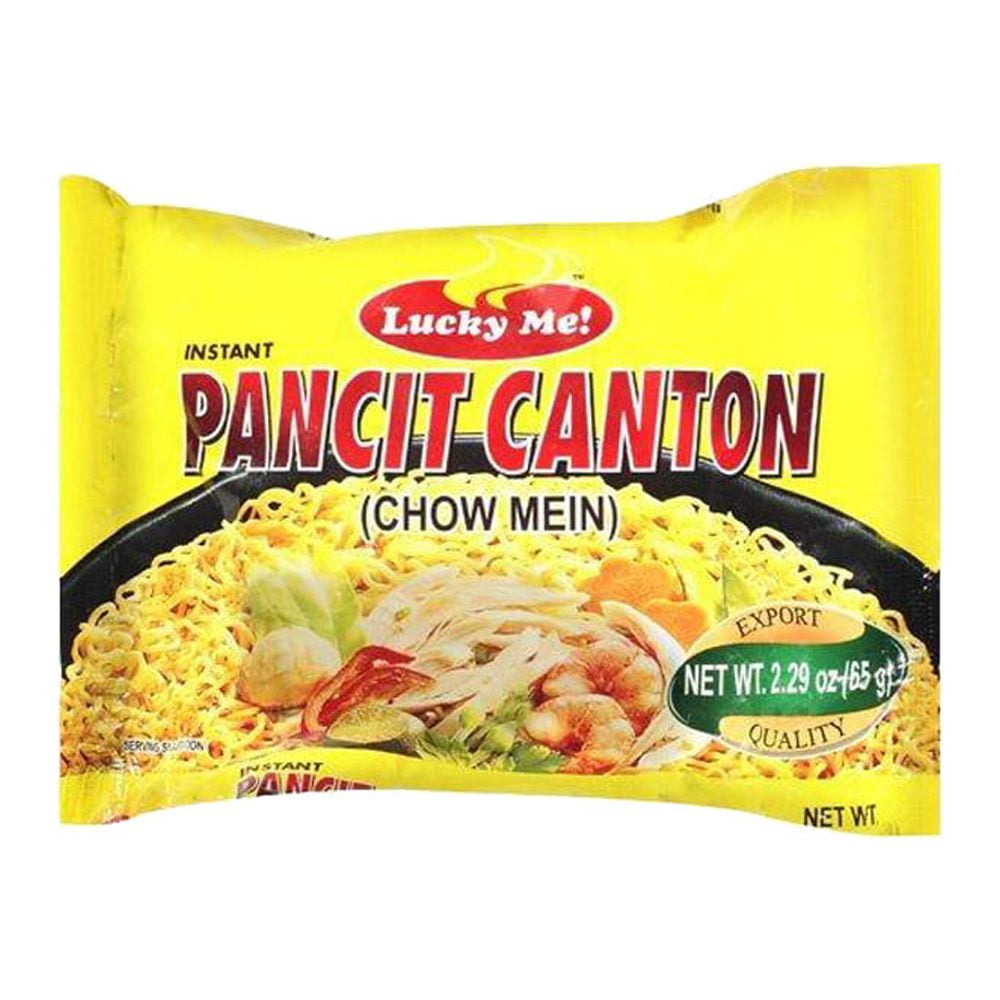 Lucky Me Pancit Canton Original Flavor 60g, 6 pack - Walmart.com