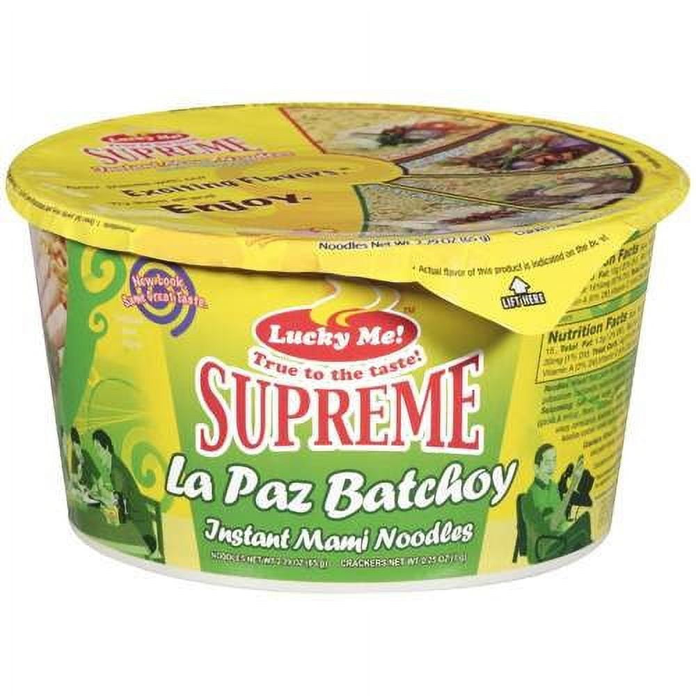 Lucky Me La Paz Batchoy Supreme Noodles, 2.29 Oz - Walmart.com