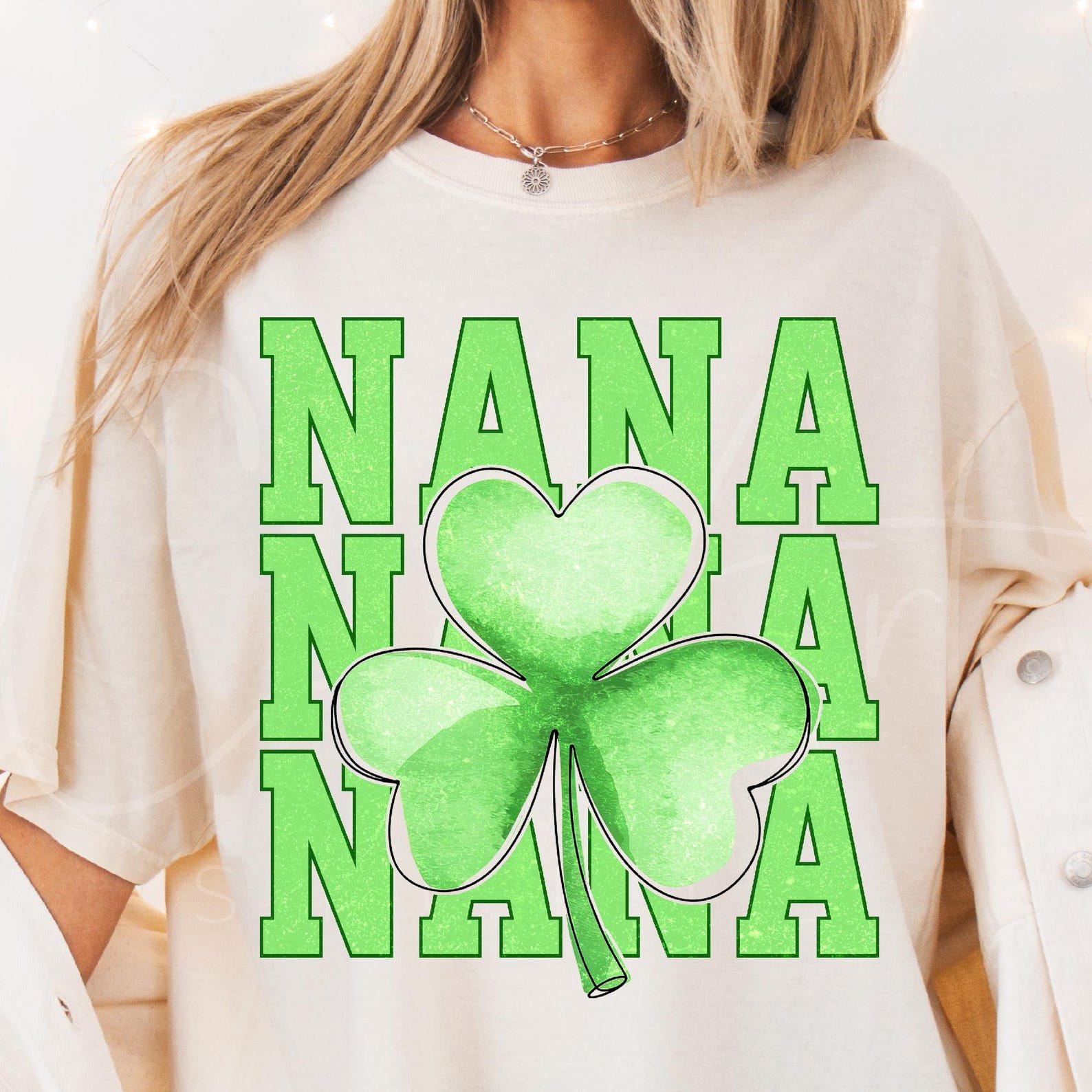 Lucky Nana Png, St. Patrick'S Day Nana Png, Irish Nana Design, Lucky ...