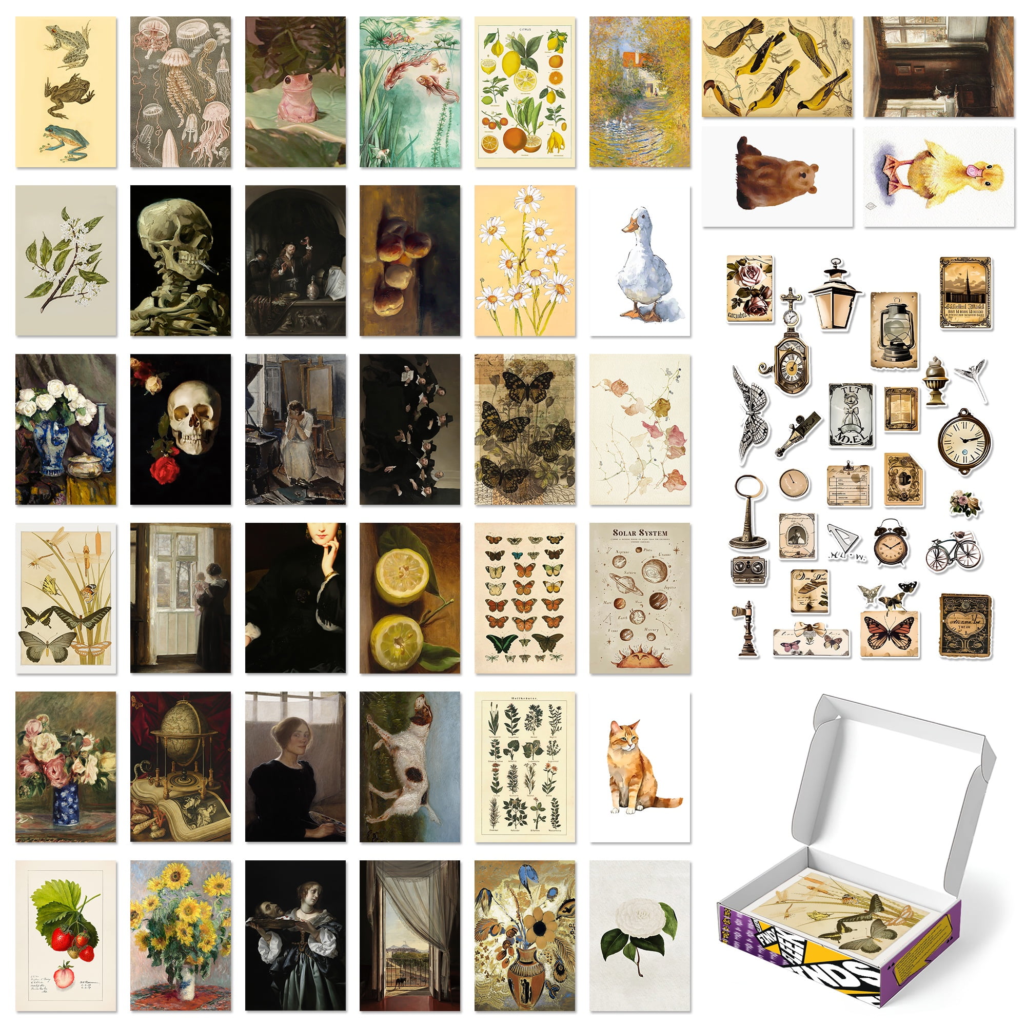 Lucky Numen Cottage Core Decor Whimsical Wall Art Cottagecore Posters ...