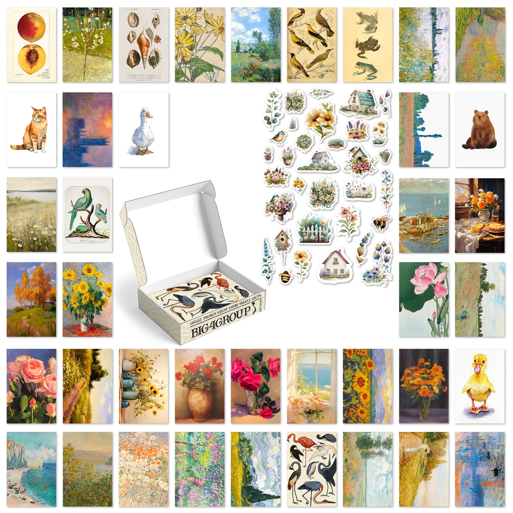 Lucky Numen Cottage Core Decor Whimsical Wall Art Cottagecore Posters ...