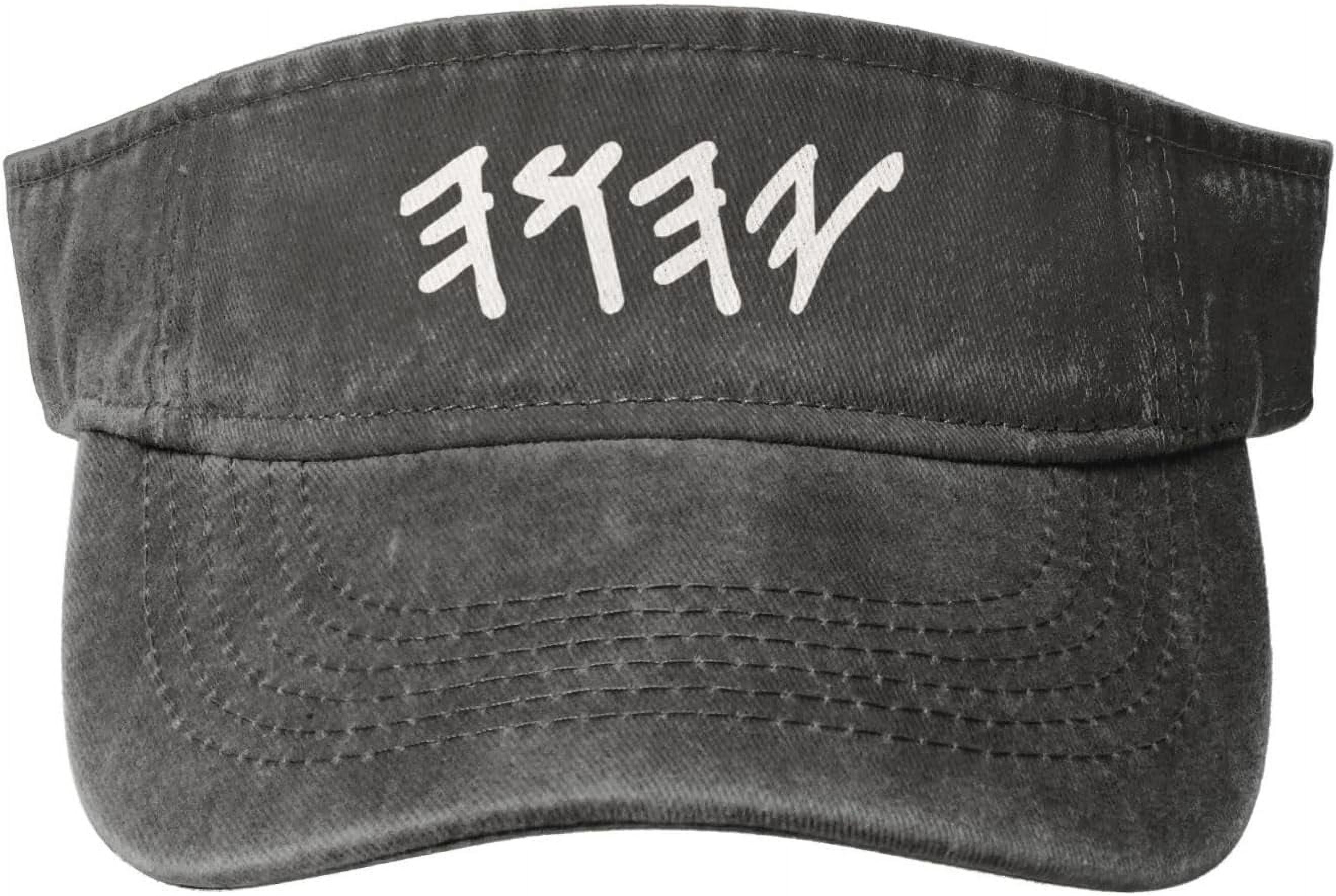 Lucky Old Hebrew Name of God Yahuah Sport Sun Visor Hats Adjustable ...