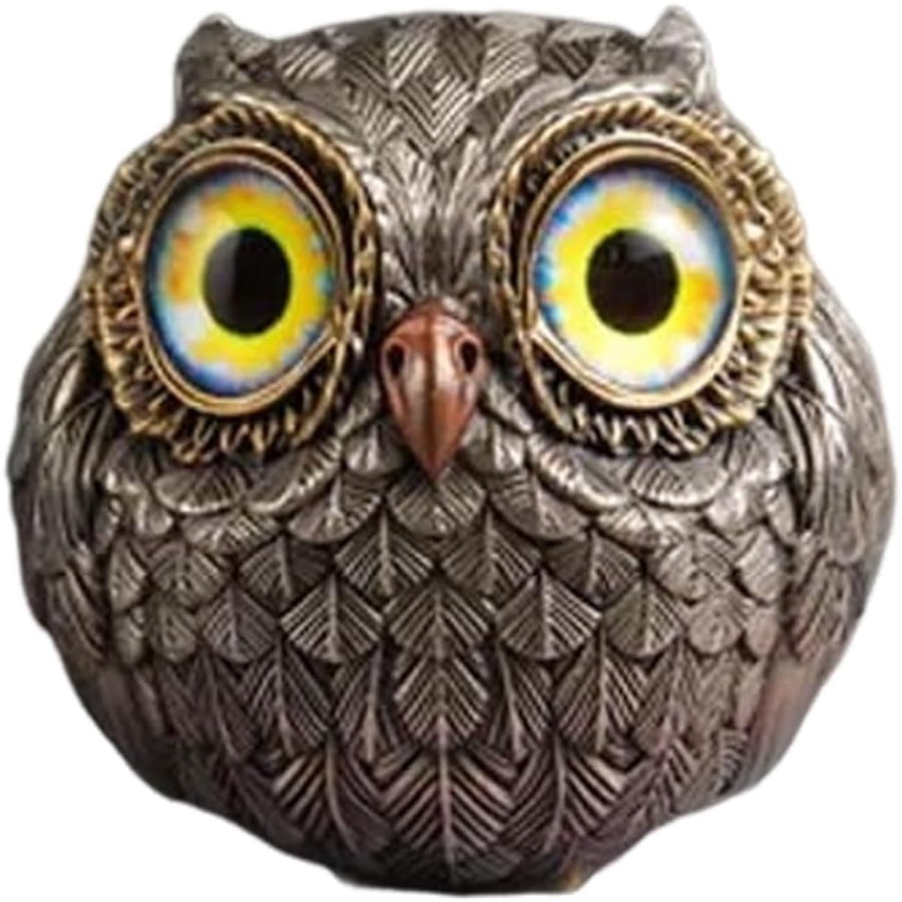 Lucky Owl Guardian, Mini Owl Statue Ornament, Small Owl Figurines, Owl ...