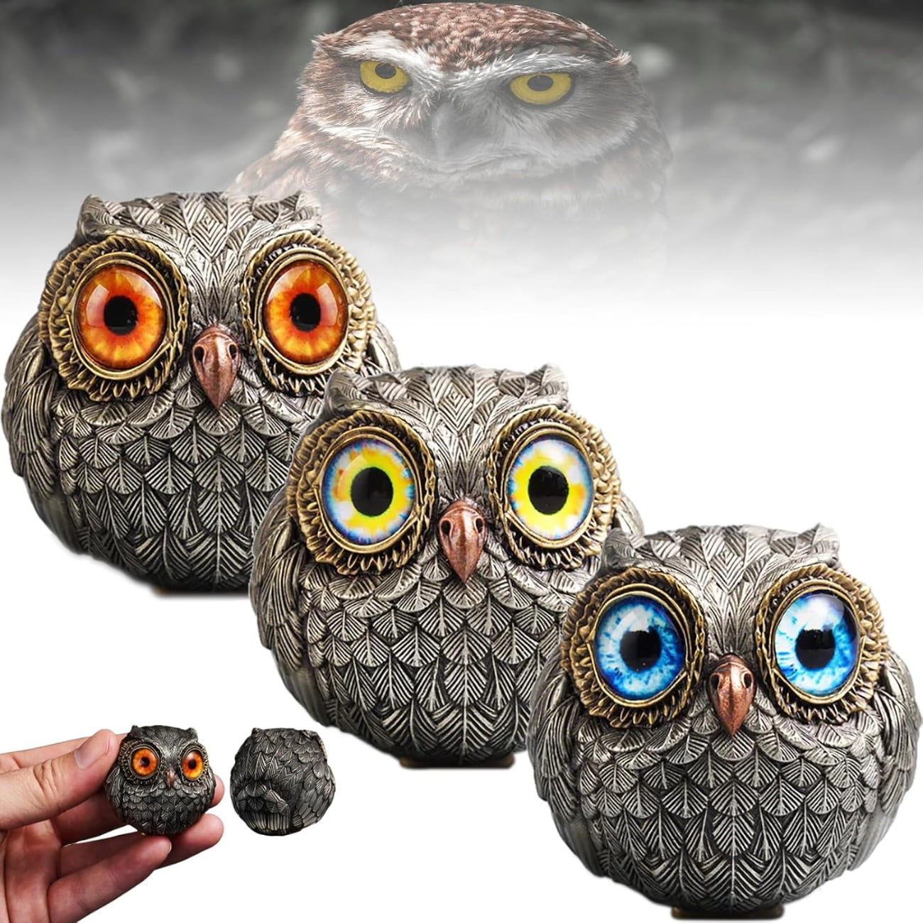 Lucky Owl Guardian-The Wise Watcher of The Felt,Card Guard Lucky Owl ...