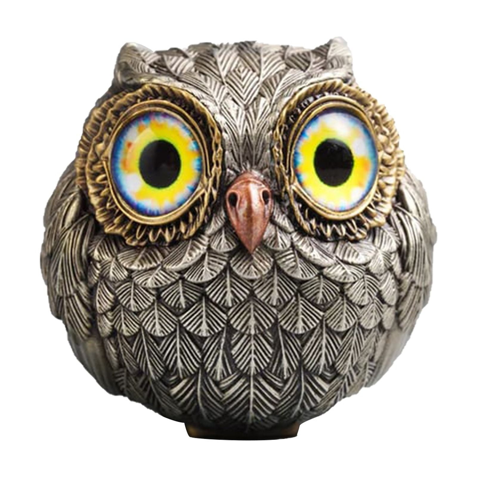 Lucky Owl Guardian-The Wise Watcher of The Felt,Vintage Miniature Owl ...