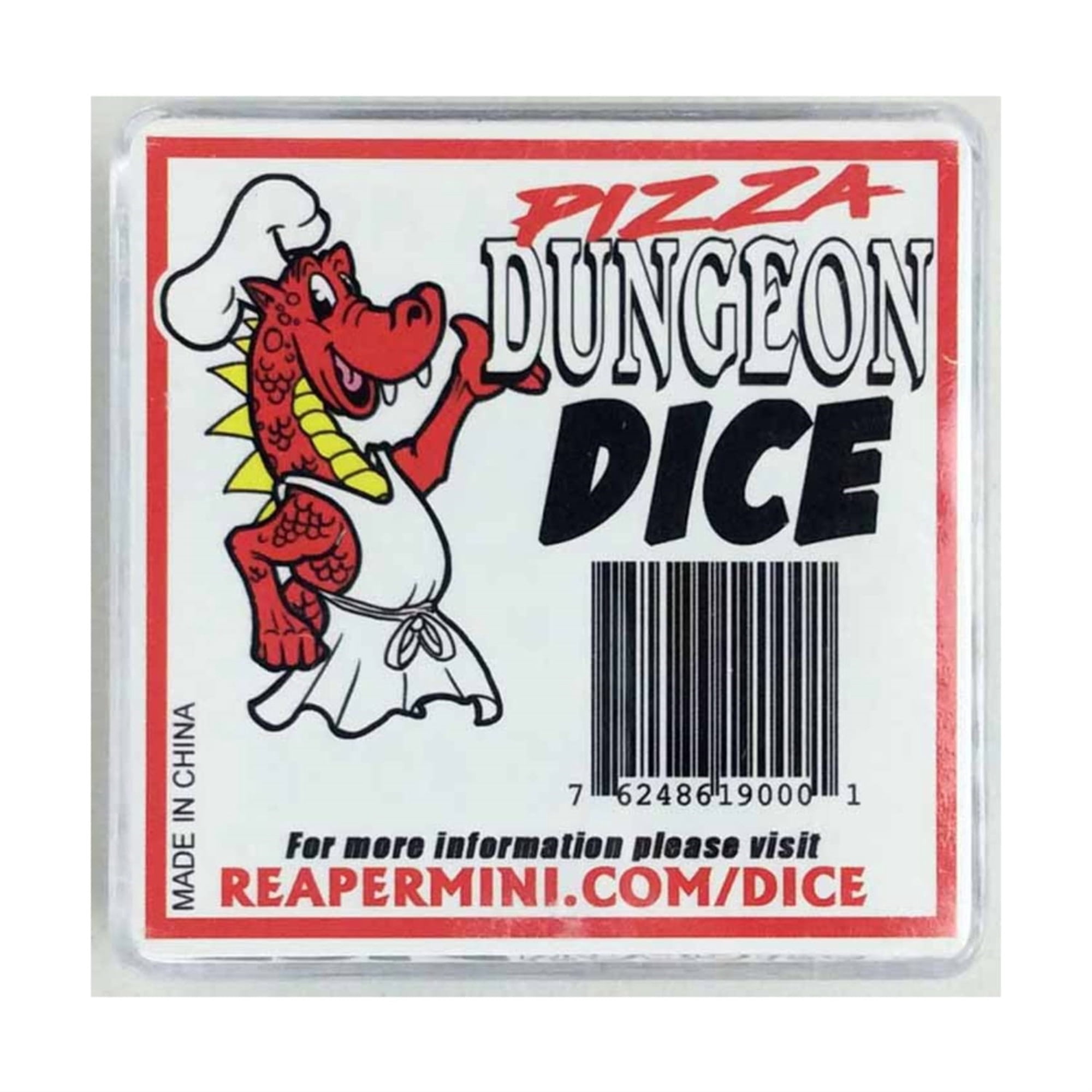 Lucky Pizza Dungeon Dice - Sophies Lucky Dice Set - Walmart.com