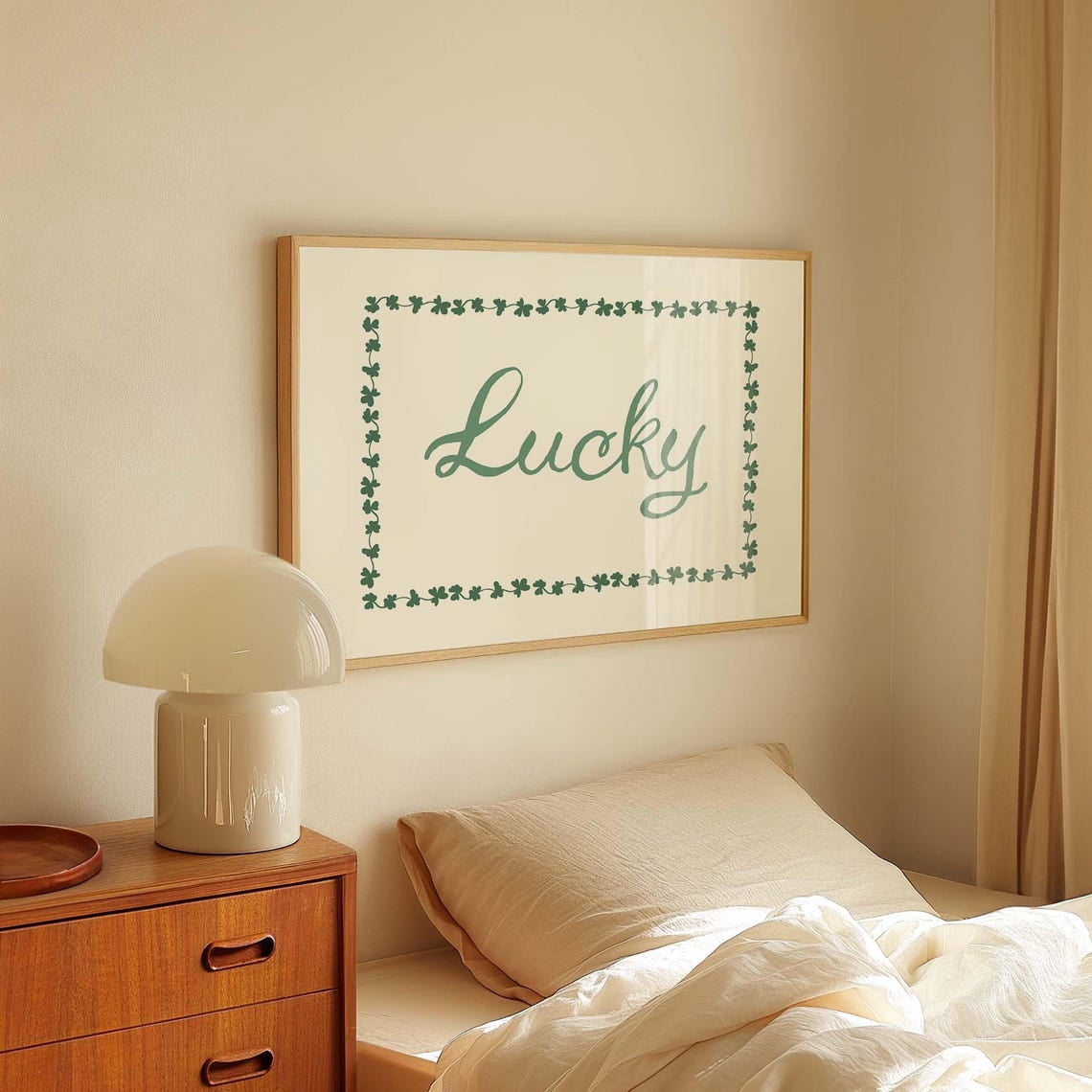 Lucky Poster St Patrick S Day How Are We Wall Art Cute Pattys Decor ...
