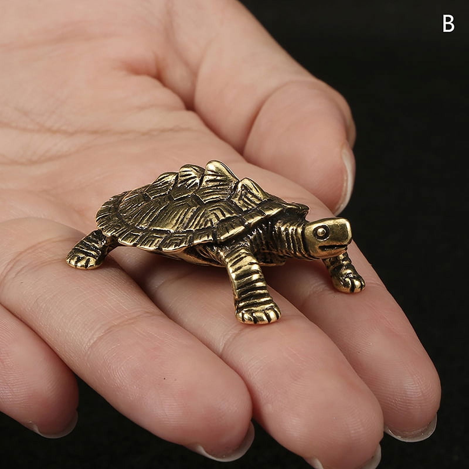 Lucky Small Money Turtle Retro Tortoise Statue Desktop Ornaments Turtle ...