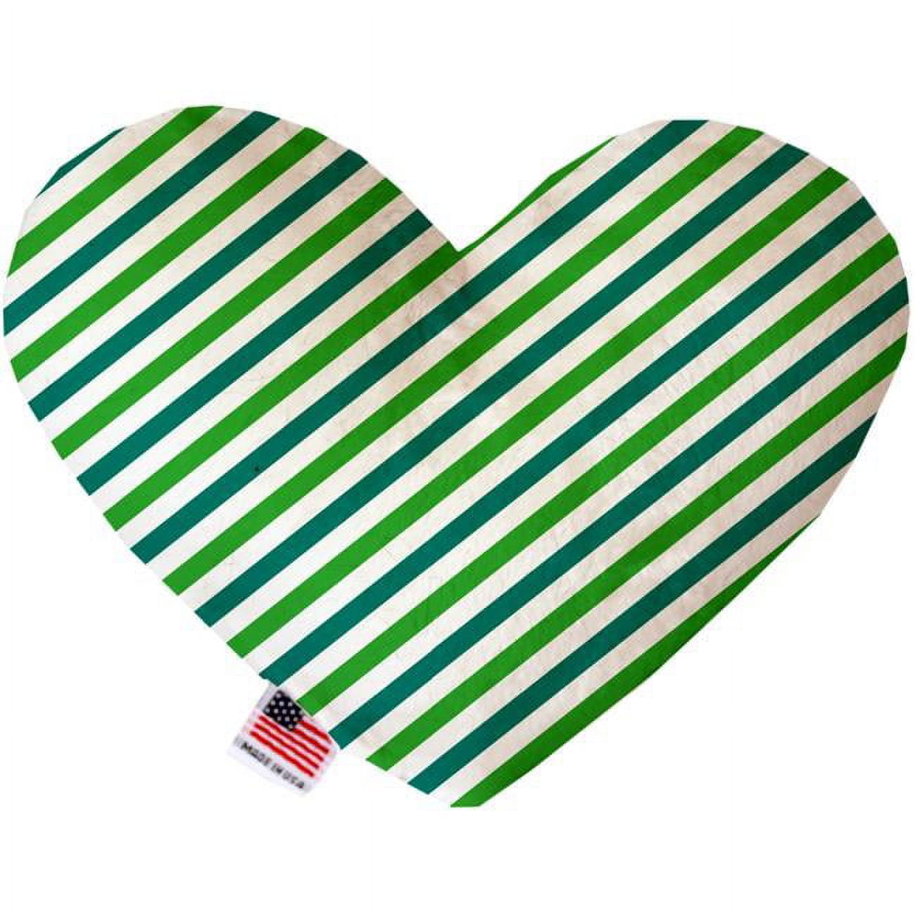 Lucky Stripes 8 in. Heart Dog Toy - Walmart.com