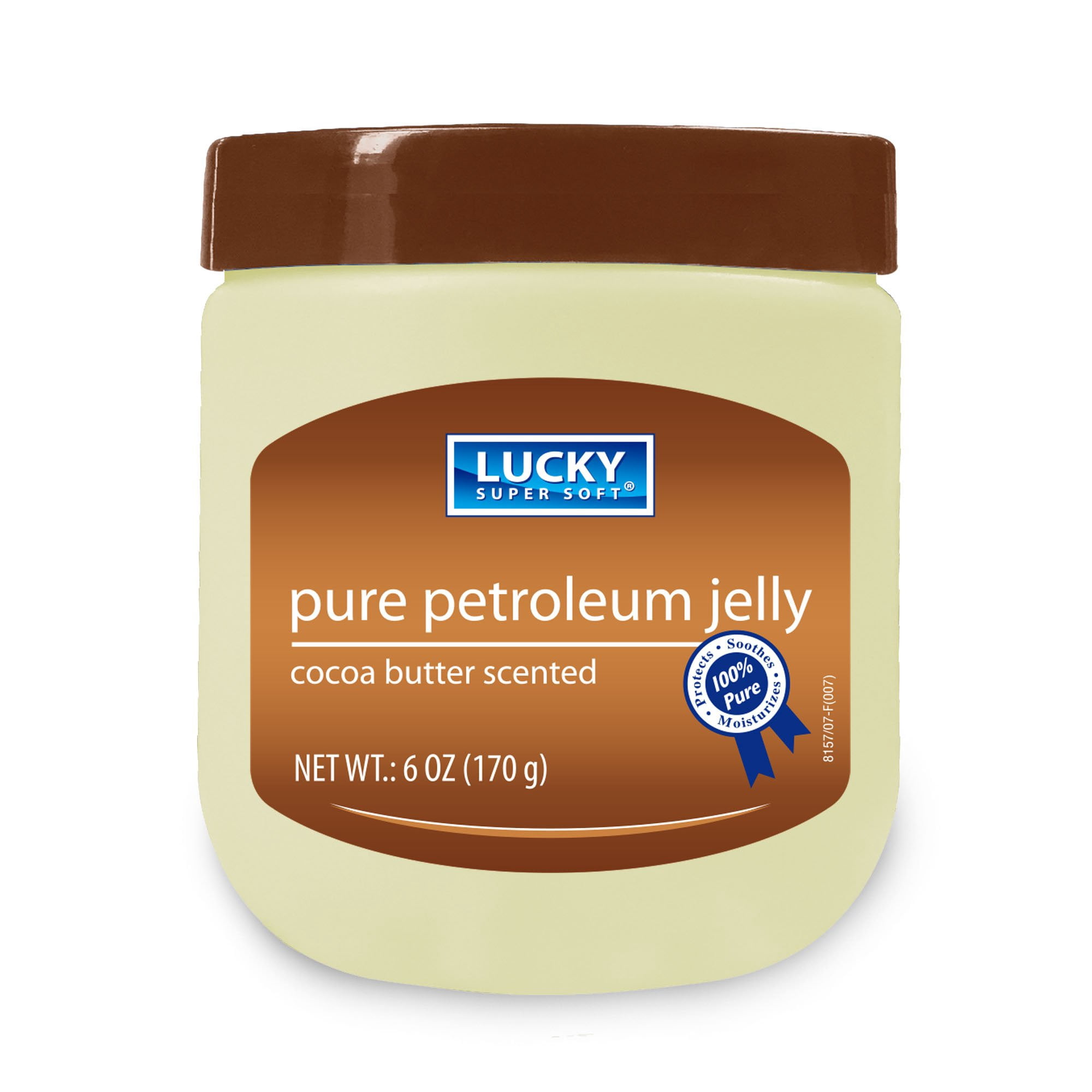 Lucky Super Soft Cocoa IRF13 Butter Petroleum Jelly, 6 Ounce - Walmart.com