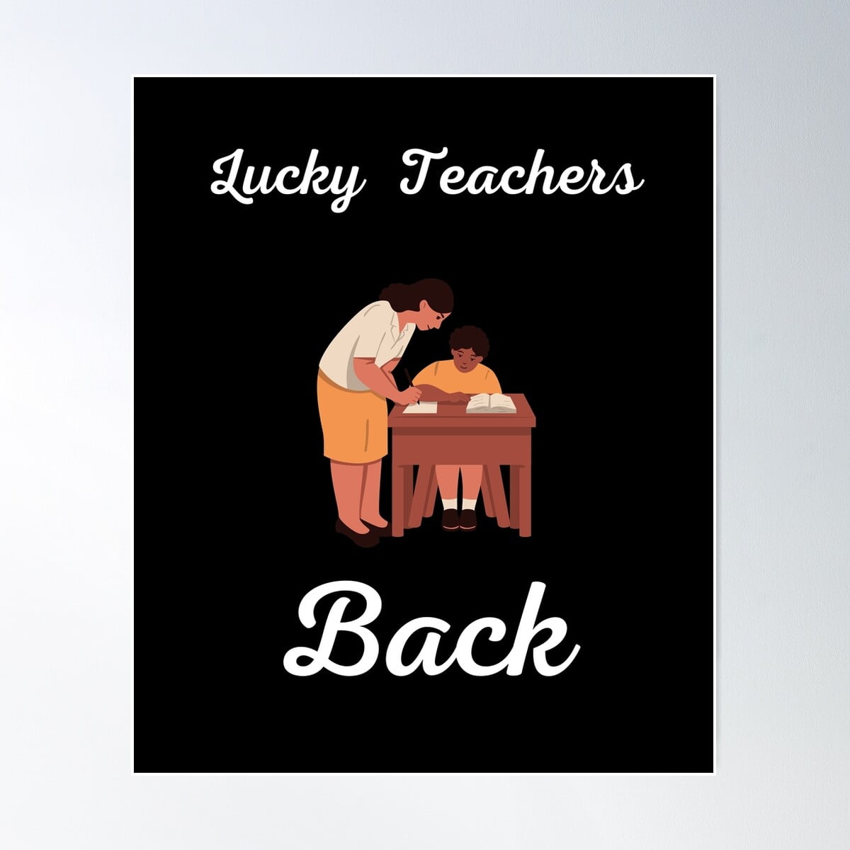 Lucky Teachers Back Parent-Teacher Partnership Teacher Mentoring Back ...