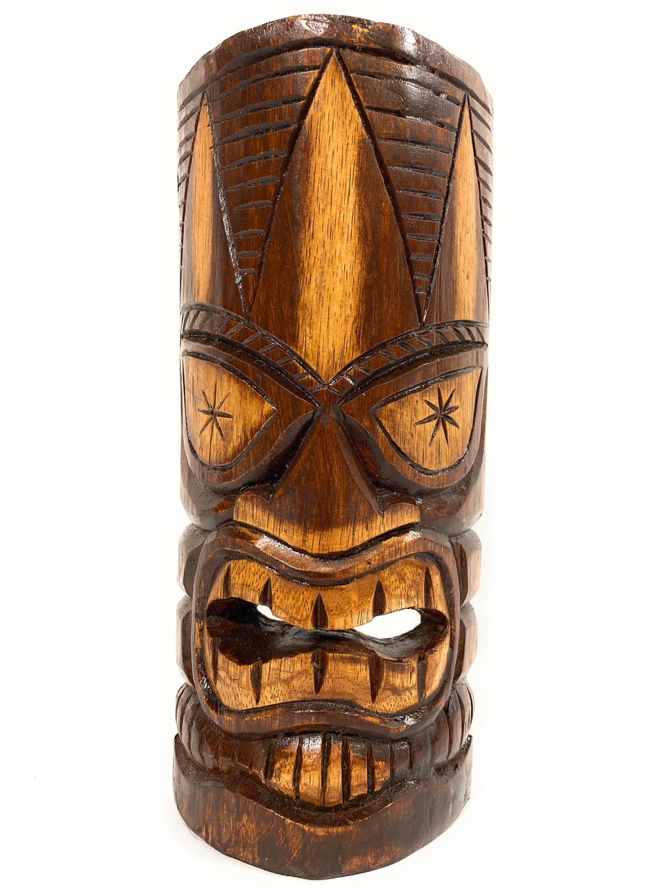 Lucky Tiki Mask 12" - Antique Finish hand Carved | #bag1505830 ...