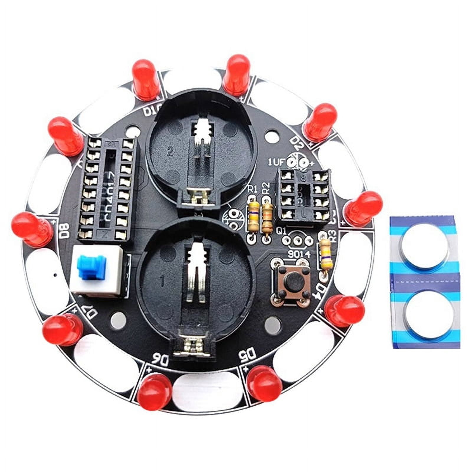 Lucky Turntable LED Light DIY Electronic Kit Welding Project Training ...