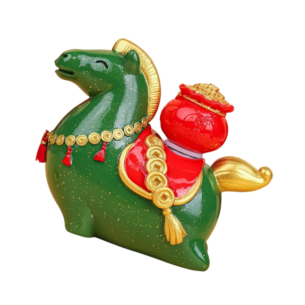 Lucky Wealth Horse Statues Sculptures Animal Statue Collectibles ...