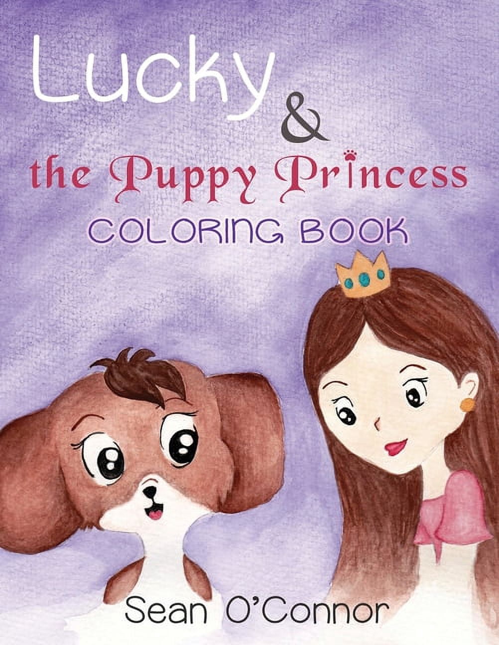 Lucky & the Puppy Princess: Coloring Book - Walmart.com