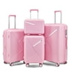 Tripcomp 7-Piece Hardside Luggage Set, Lightweight Suitcase with ...