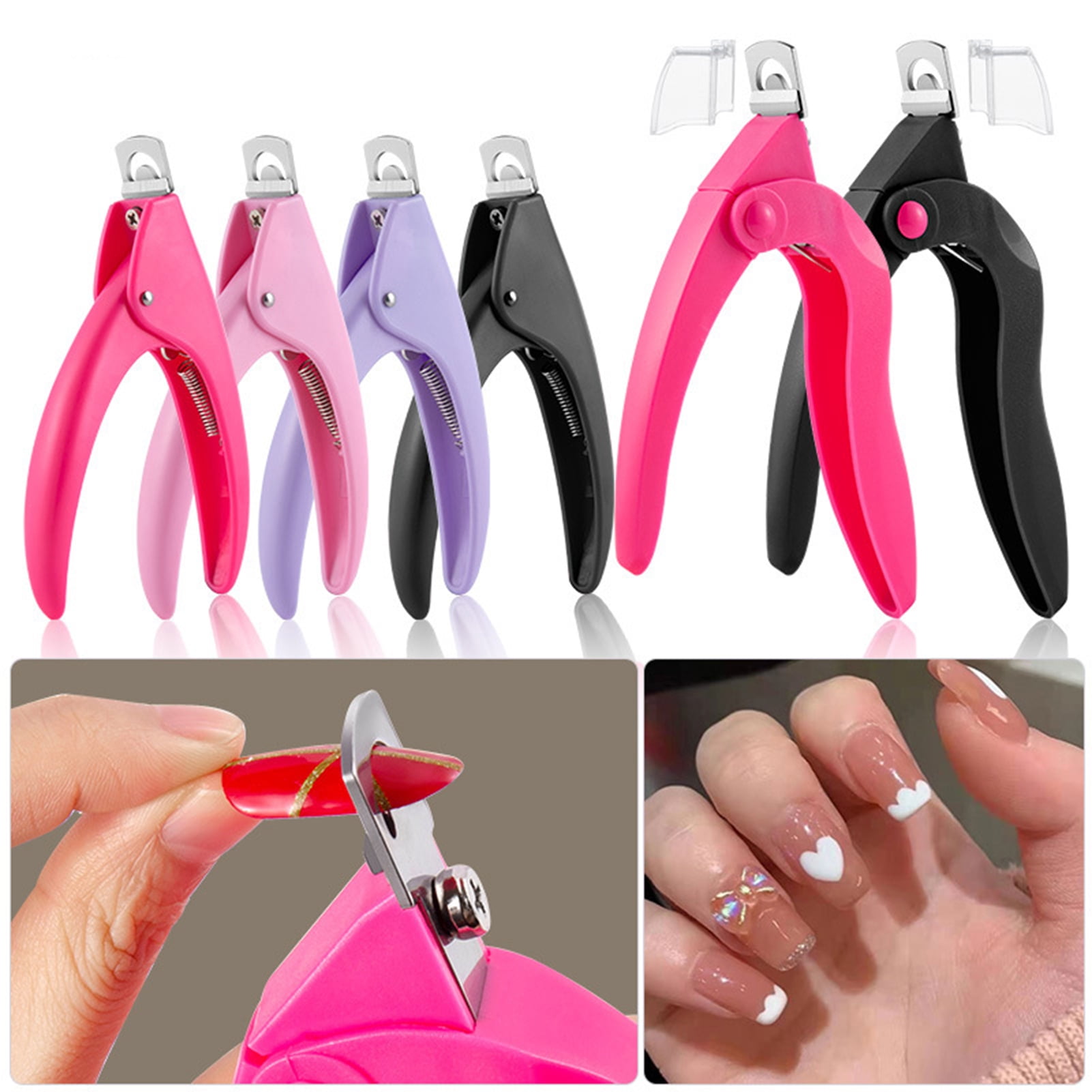 Luckymimi U Shape Manicure Tools Plastic Professional Ergonomic Design ...