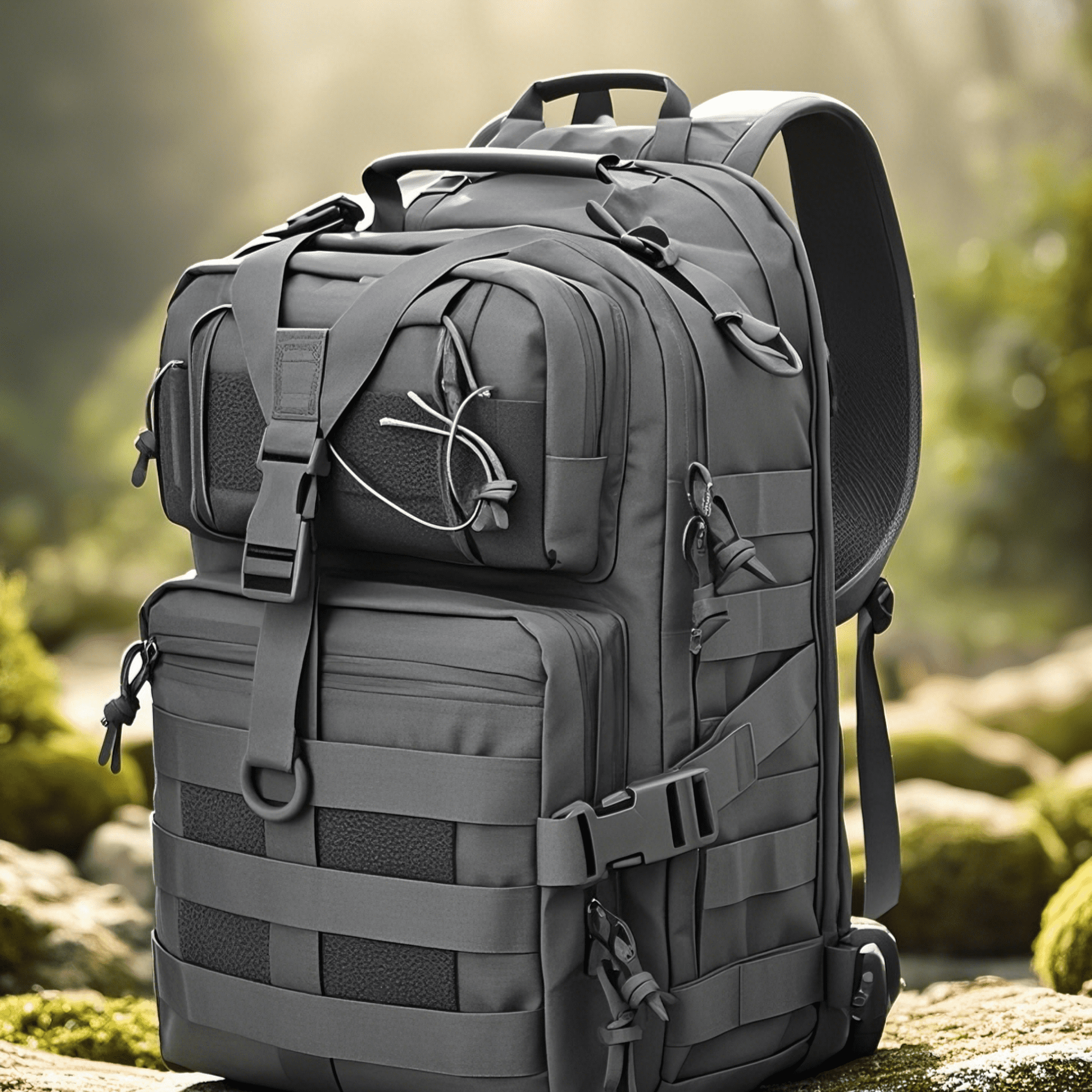 Luckyuna 20L Tactical Sling Bag Pack Military Rover Shoulder Sling ...