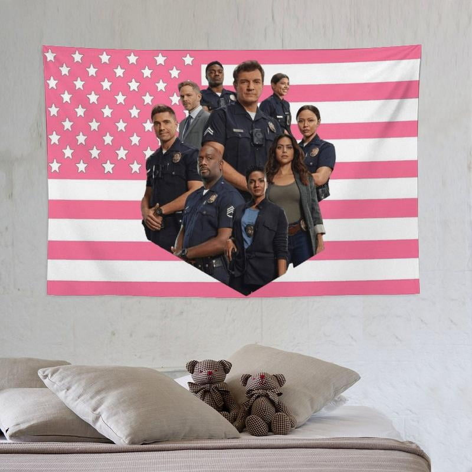 Lucy Chen The Rookie Pink American Flags Tapestry Tim Bradford For ...