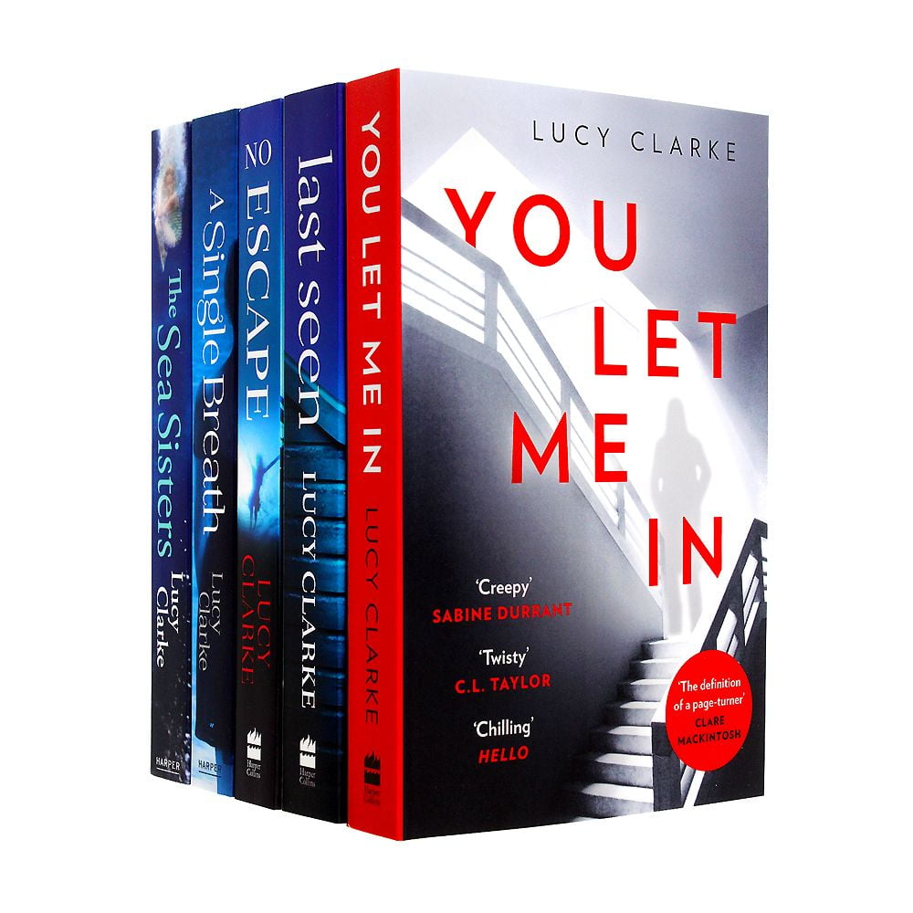 Lucy Clarke 5 Books Collection Set (No Escape, A Single Breath, Last ...