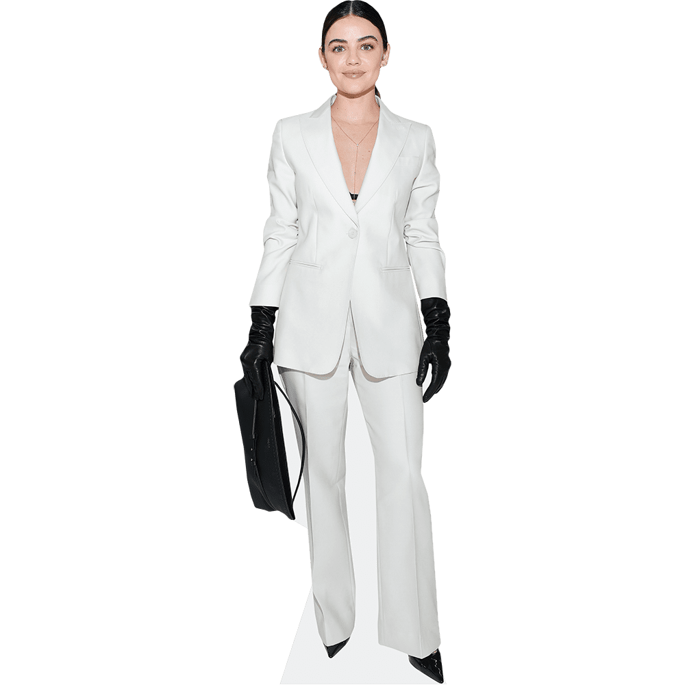 Lucy Hale (White Suit) Life Size Cutout. Standee. - Walmart.com