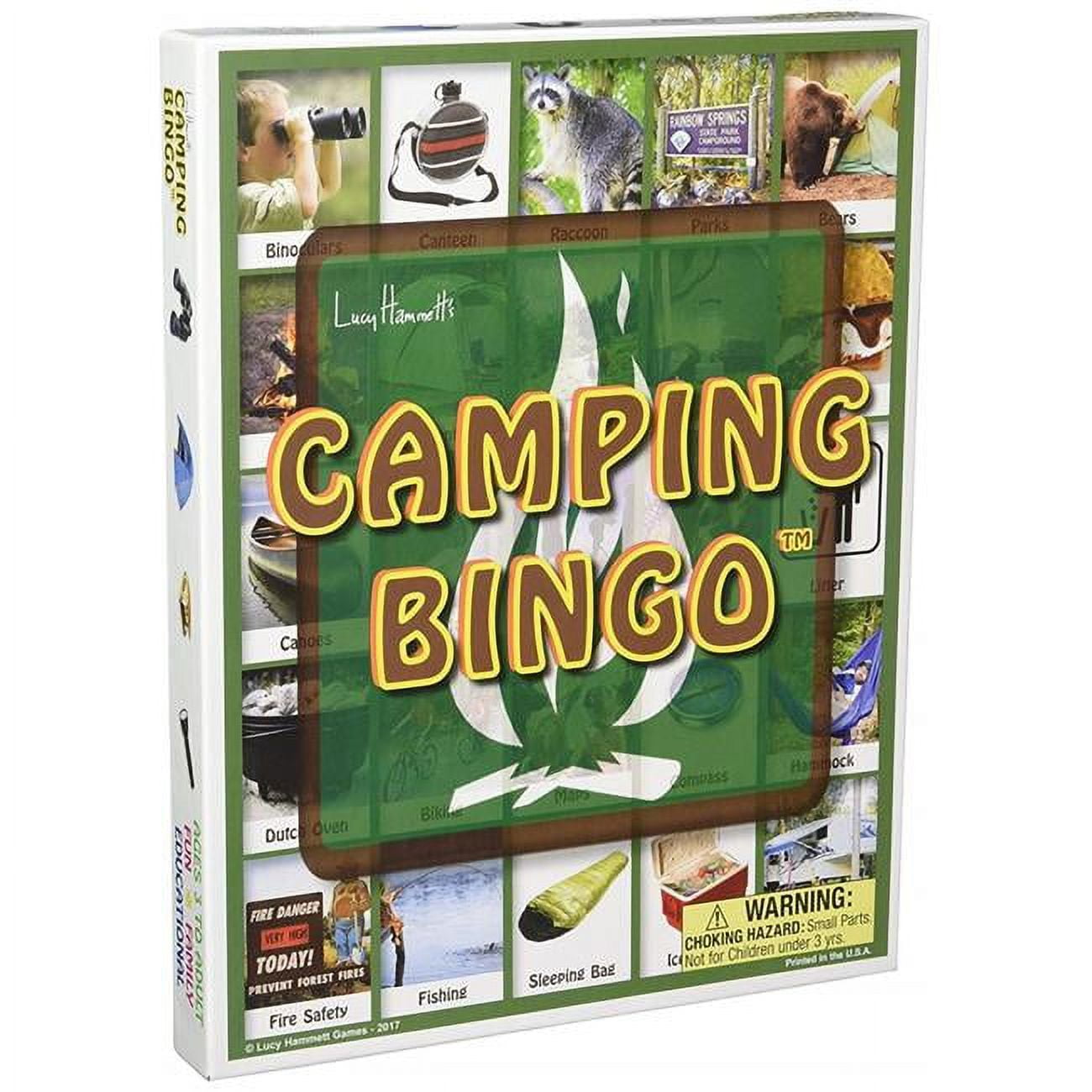 Lucy Hammett Games Child Camping Bingo Set Offered Board Game - Walmart.com