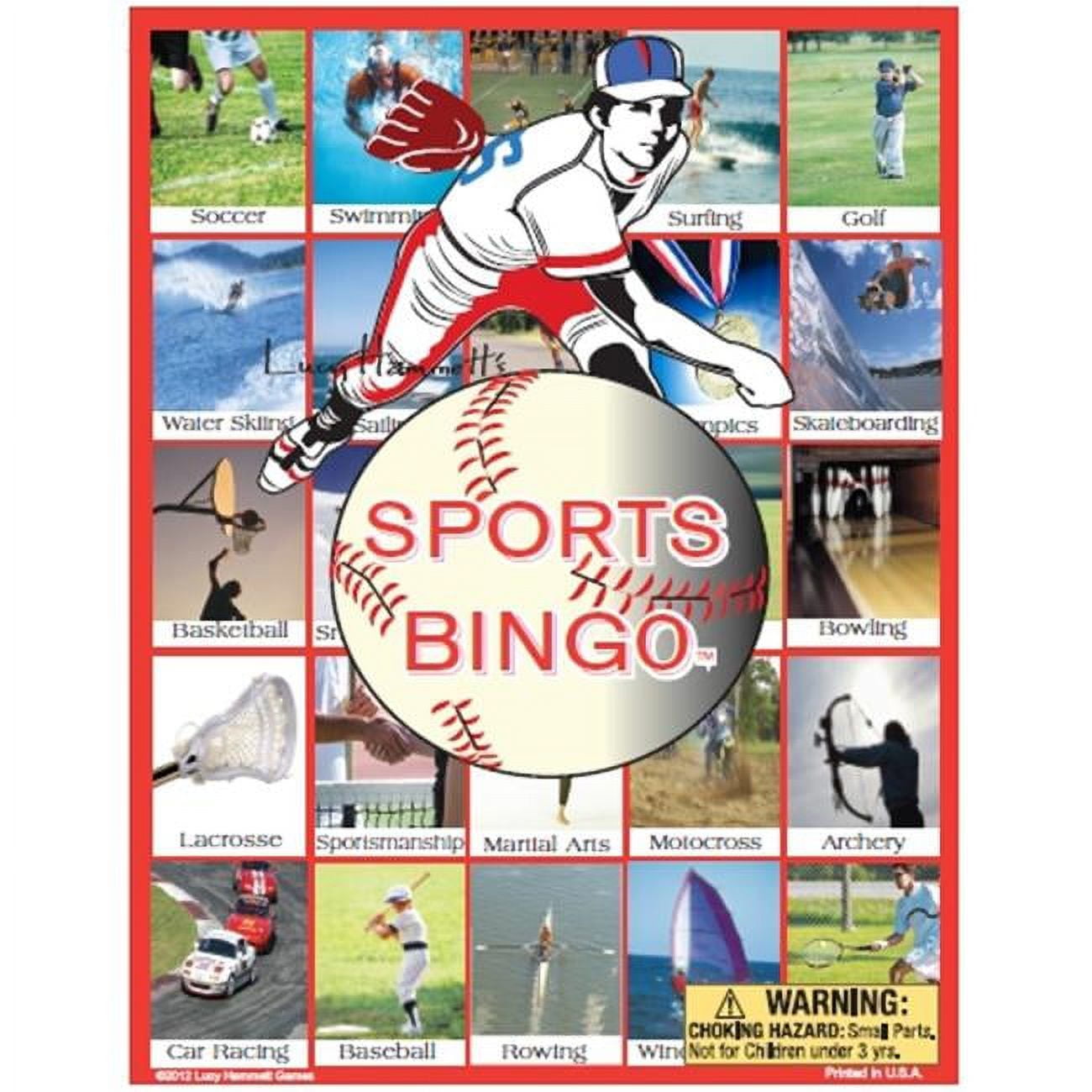 Lucy Hammett Sports Bingo - Walmart.com