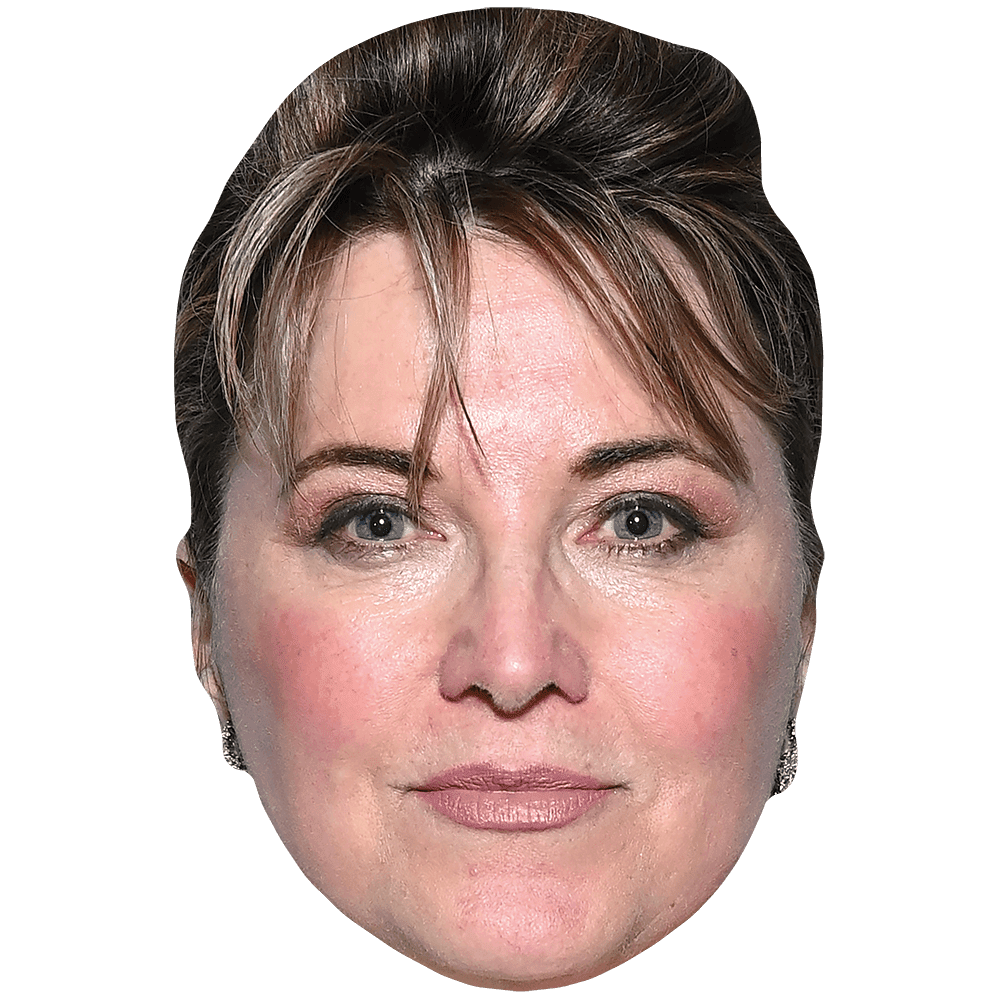 Lucy Lawless (Hair Up) Celebrity Mask, Flat Card Face, Fancy Dress Mask ...
