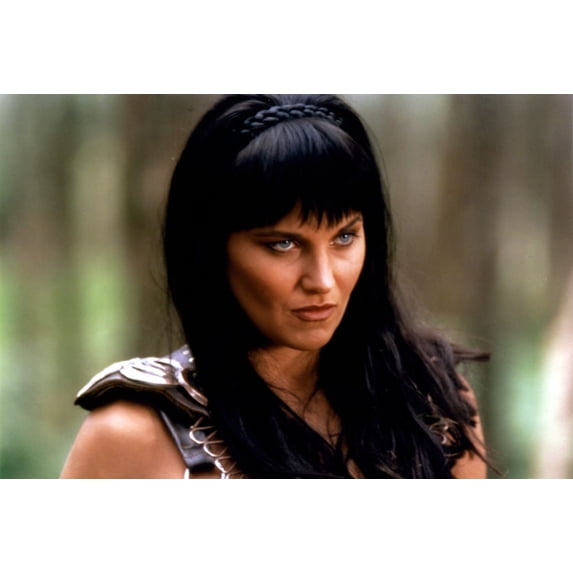 Lucy Lawless poster Metal Sign 8inx 12in Metal Art Print 8x12 Multi ...