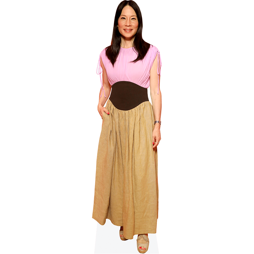 Lucy Liu Long Dress Lifesize Cardboard Cutout Standee