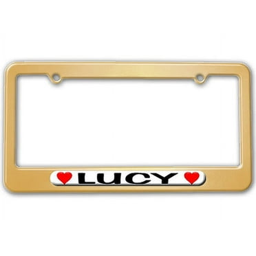 Paw Prints, White License Plate Tag Frame, Multiple Colors - Walmart.com