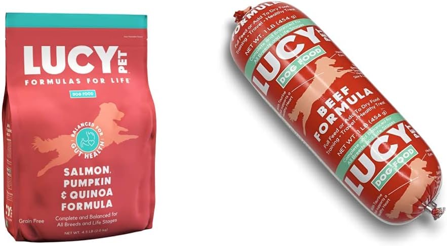 Lucy Pet Formulas for Life Salmon, Pumpkin, & Quinoa Dry Dog Food, All ...