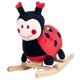 Lucy the Ladybug Rocking Horse Animal Ride On Toy by Happy Trails ...